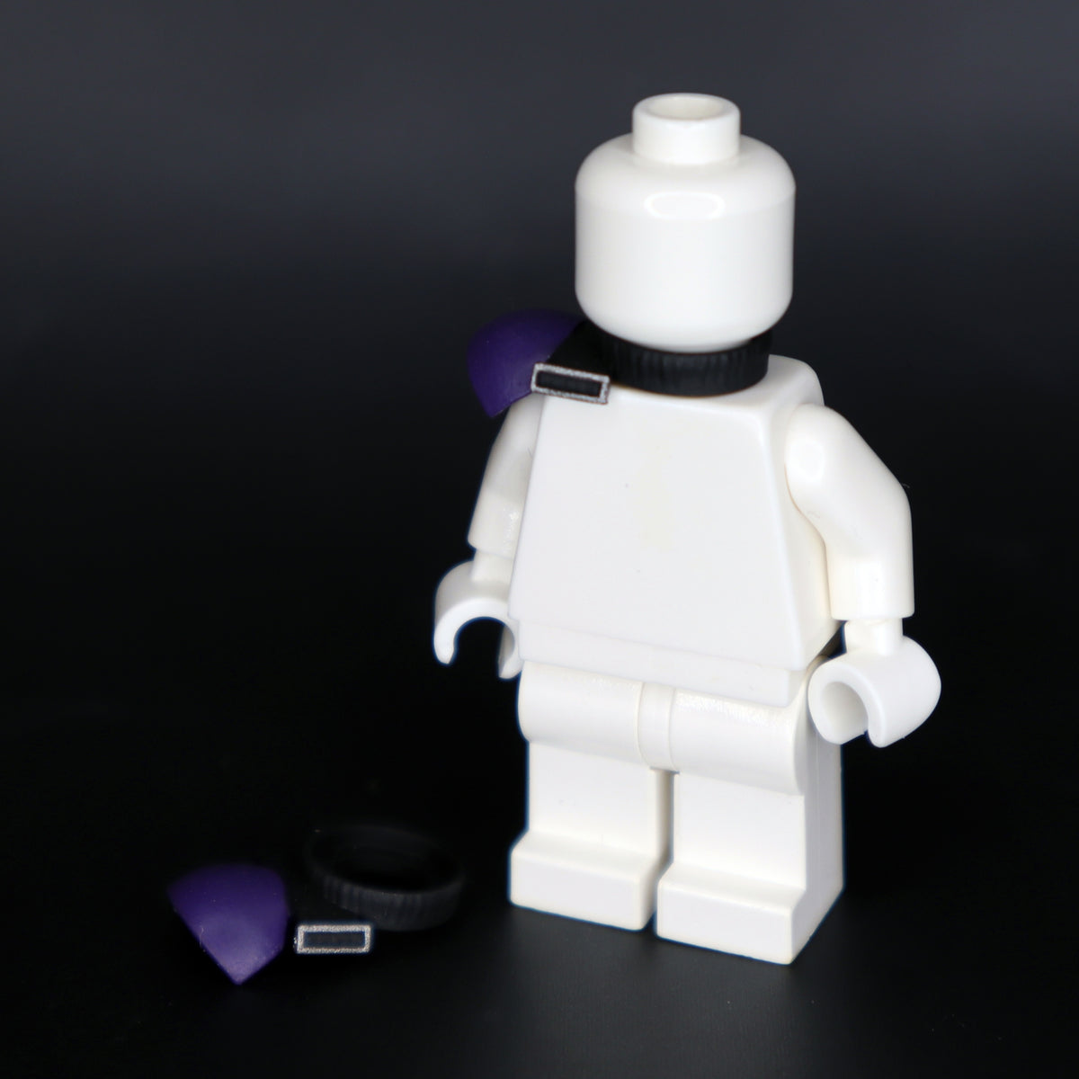 1x Pauldron for Commander 187th short PAINTED – Shamrock Minifigures